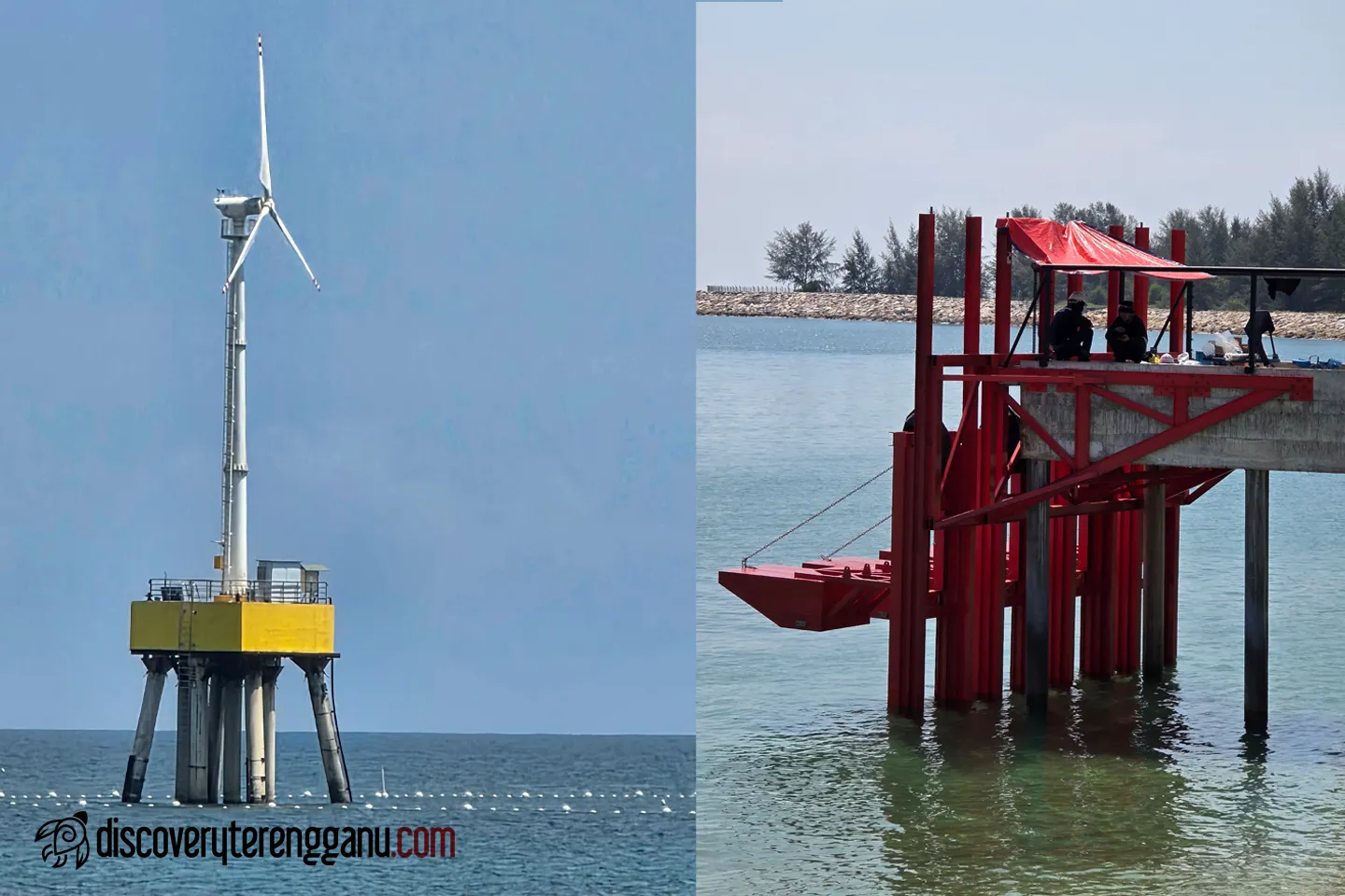 Kincir Angin UMT di Pantai Tok Jembal » Discovery Terengganu