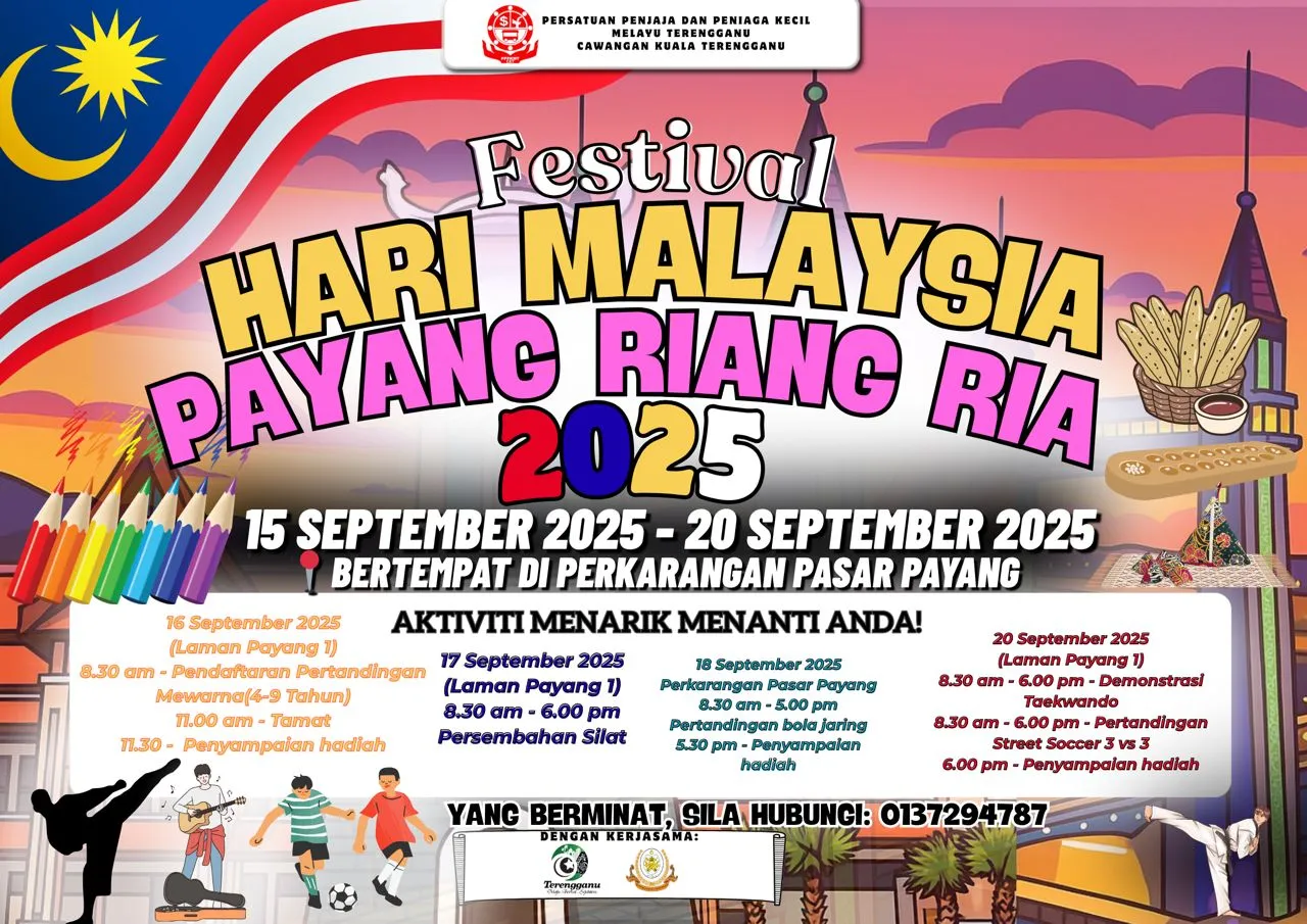 Festival Hari Malaysia Payang Riang Ria 2025 » Discovery Terengganu