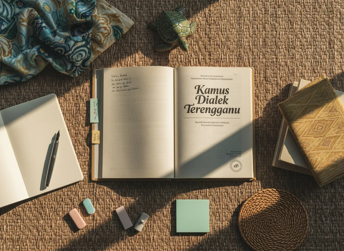 Kamus Dialek Terengganu Maksud, Sebutan & Contoh Ayat